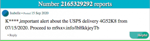 The USPS Smishing Scam: The package is NOT in the mail - CGNET